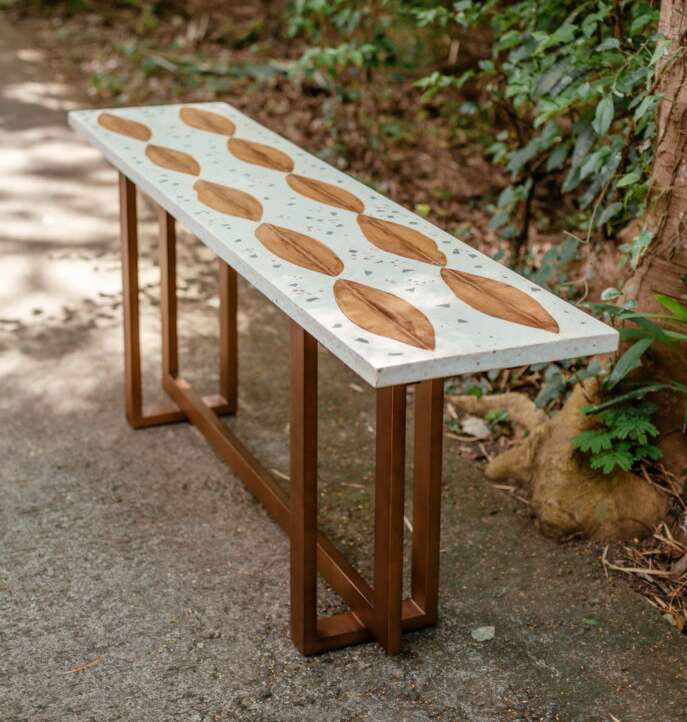 Dining Table " STACKED RECTANGLES " - Tarita Furniture