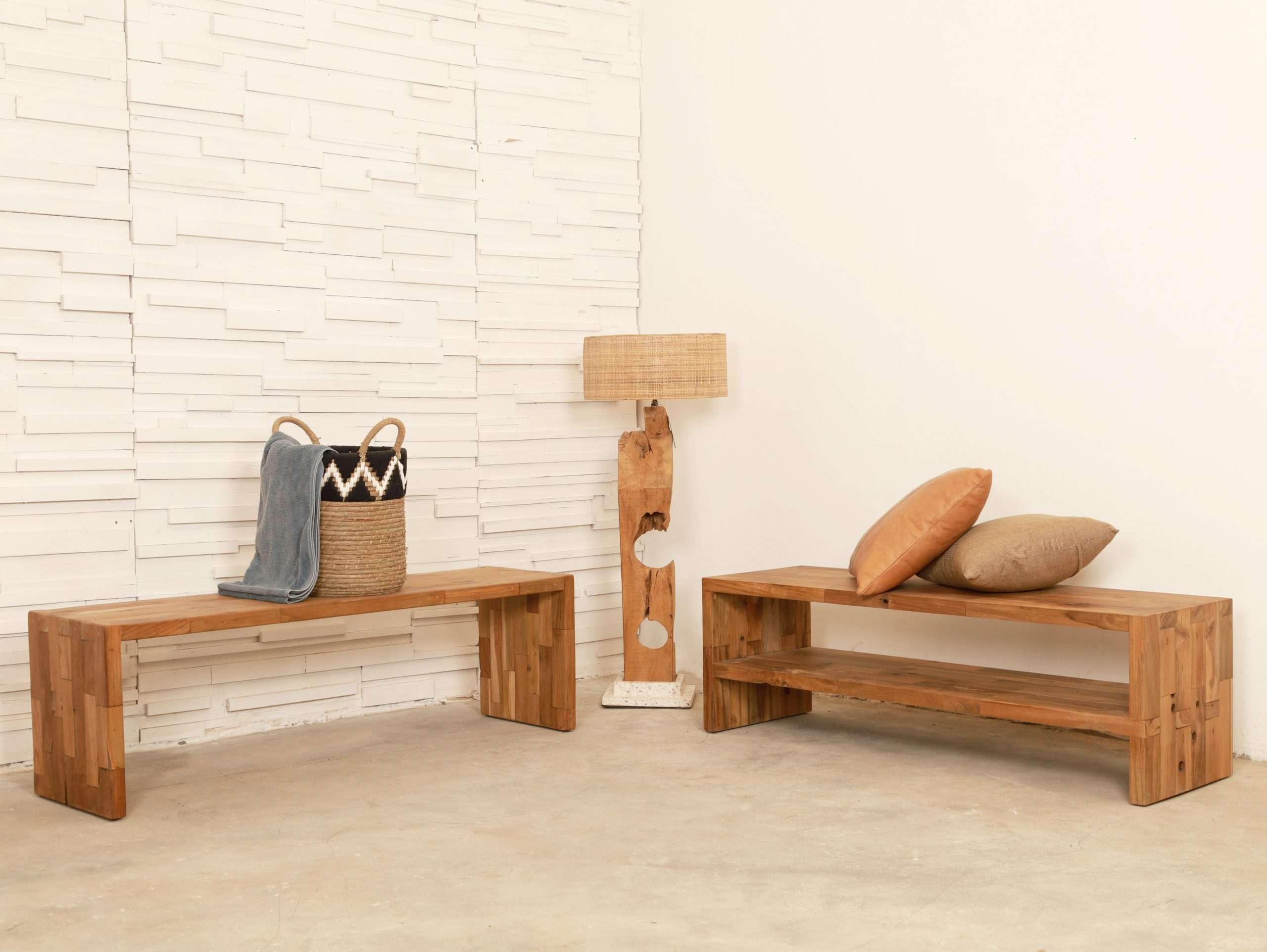 G5 Bench Stick Reclaimed Teak - Tarita Furniture