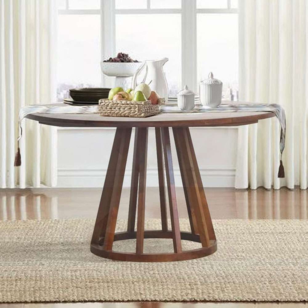 Round Dining Table / Coffee Table Plantation Teak - Tarita Furniture