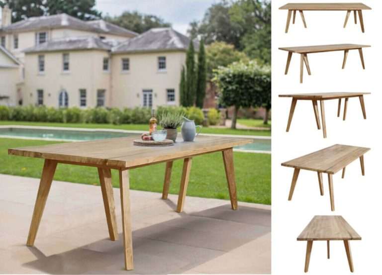 Model Legs " Teck Dining Table " - Tarita Furniture