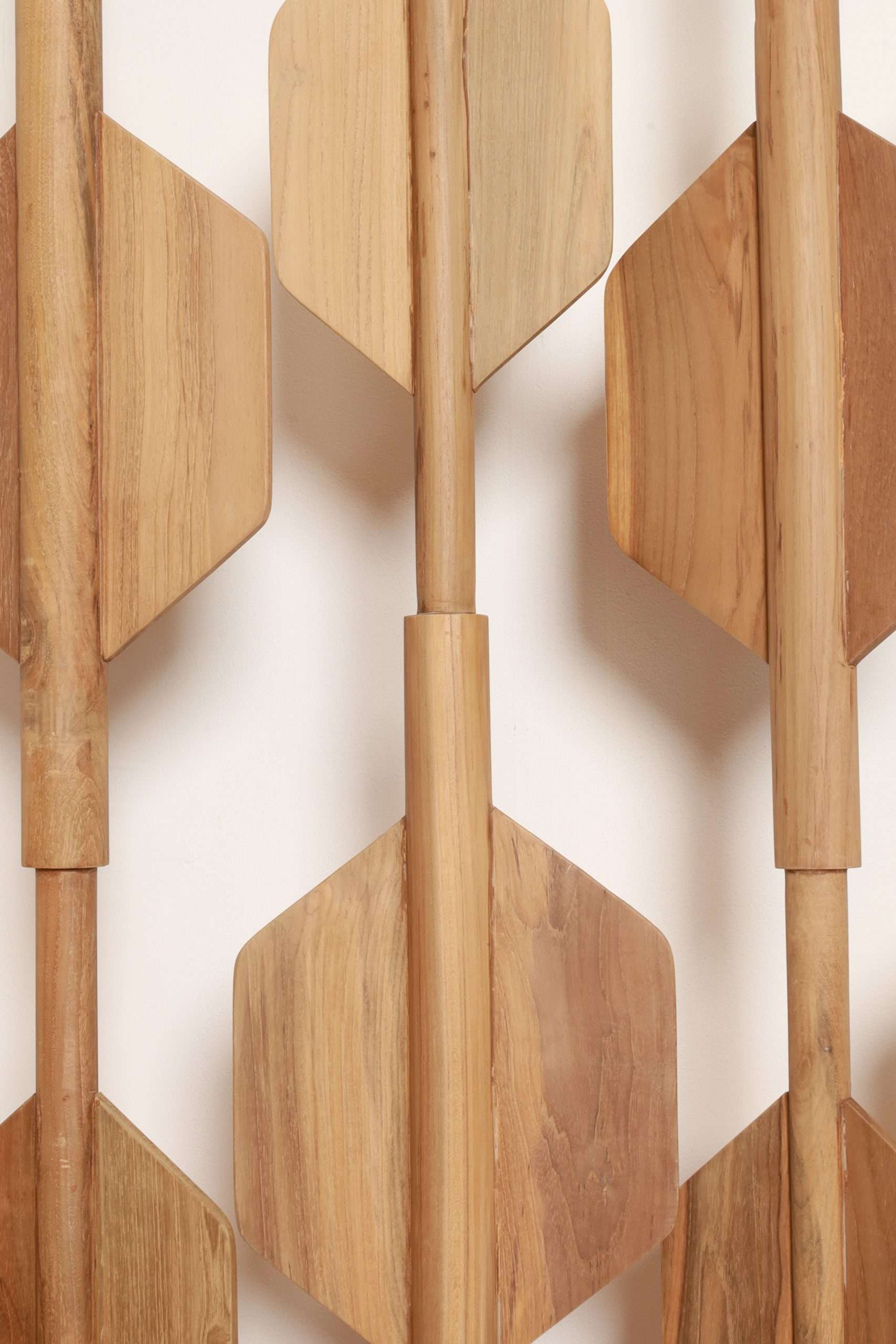 Divider With Diagonal Cut Connection Reclaimed Teak With Iron Ends ...